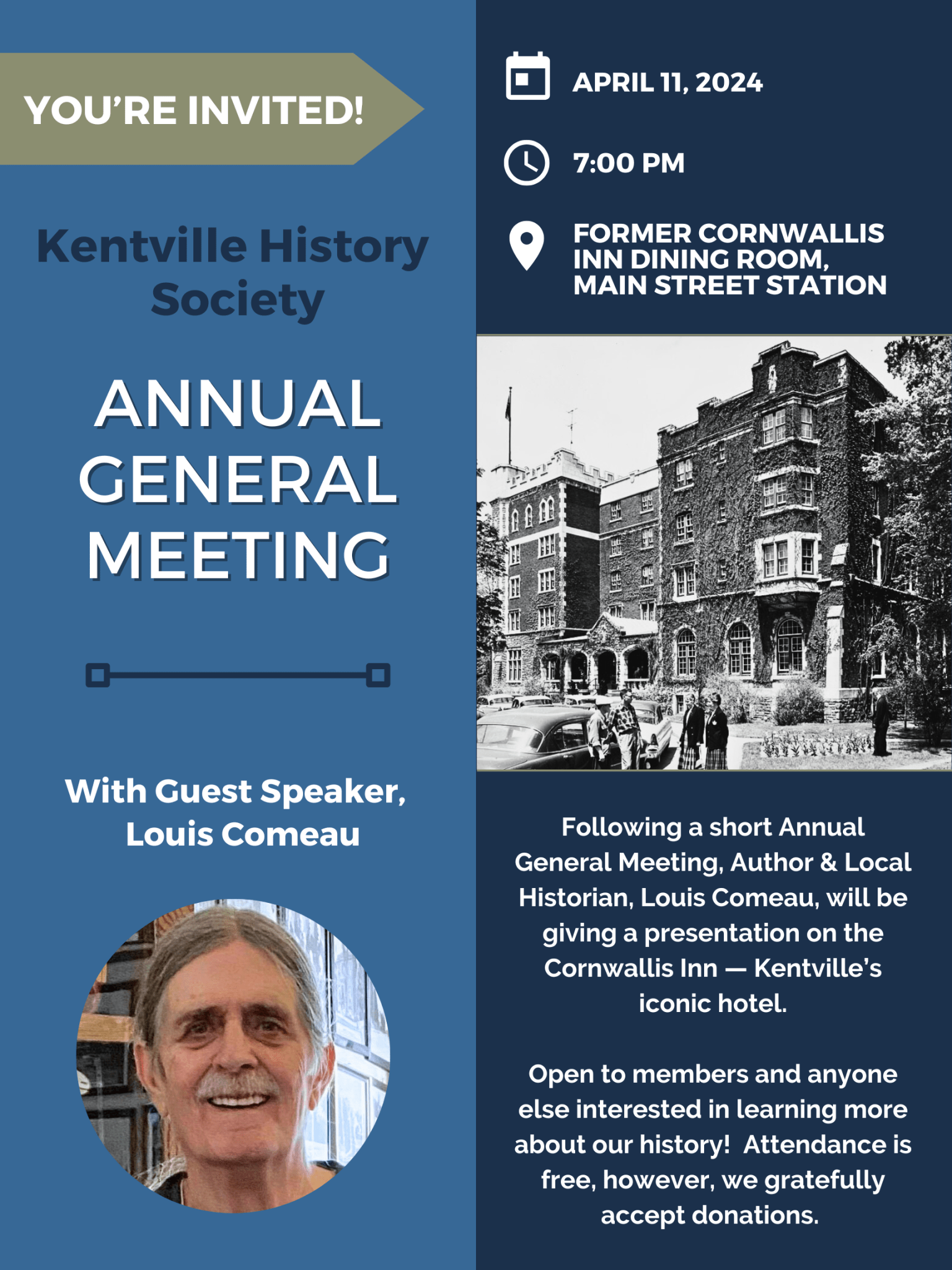Events – The Kentville Historical Society